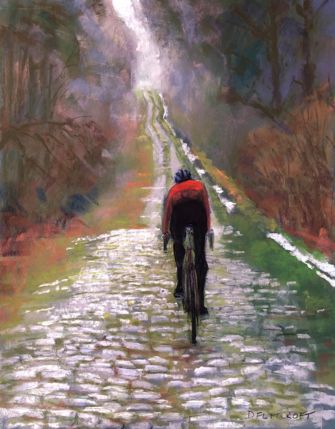 Limited Edition Fine Art Print of Original Pastel Painting ‘paris ...