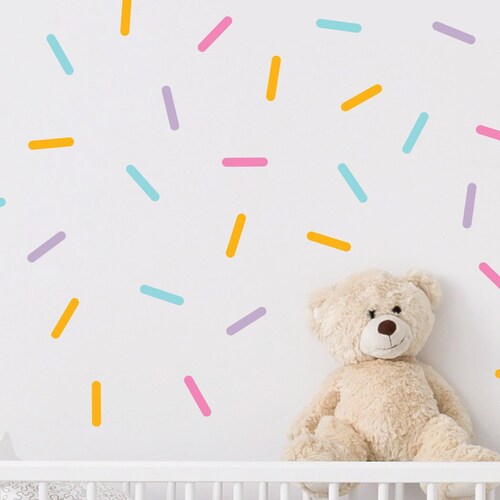 Sprinkles Wall Decals Confetti Room Decal Sprinkles - Etsy