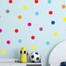 Polka Dot Wall Decal Polka Dot Decor Rainbow Polka Dot Stickers 120 Pcs ...
