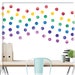 Watercolor Polka Dot Wall Decal Watercolor Rainbow Polka Dots Polka Dot ...