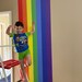 Rainbow Stripes Wall Decor, Pastel Rainbow Lines Wall Decal, Rainbow ...