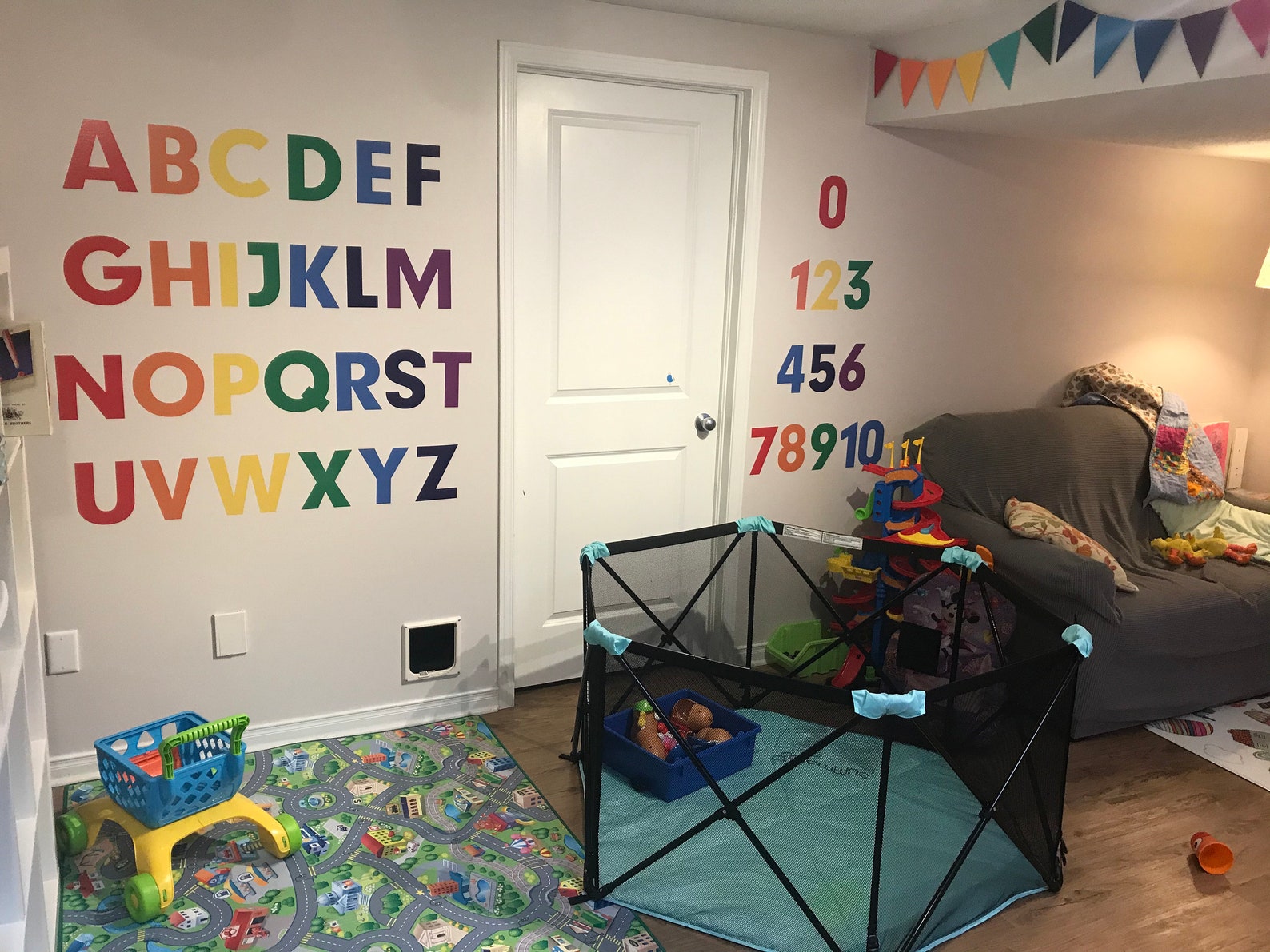 Alphabet Wall Decal Nursery Abc's Wall Decor A-Z - Etsy