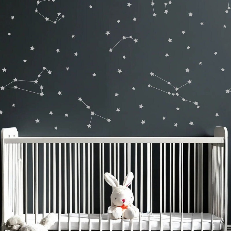 Constellation Wall Decal - Etsy