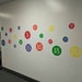 Alphabet Decals ABC Polka Dot Alphabet Stickers Colorful Alphabets Wall ...