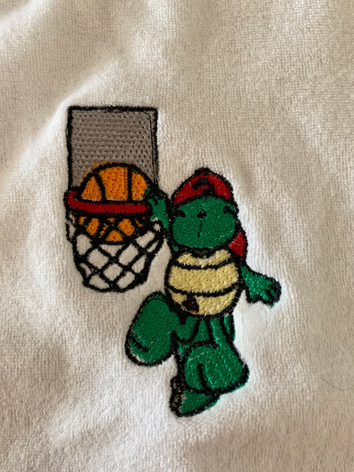 Alligator Basketball Bib - Etsy