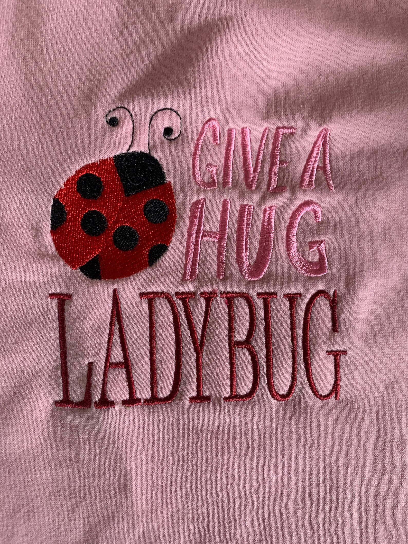 Give A Hug Lady Bug - Etsy