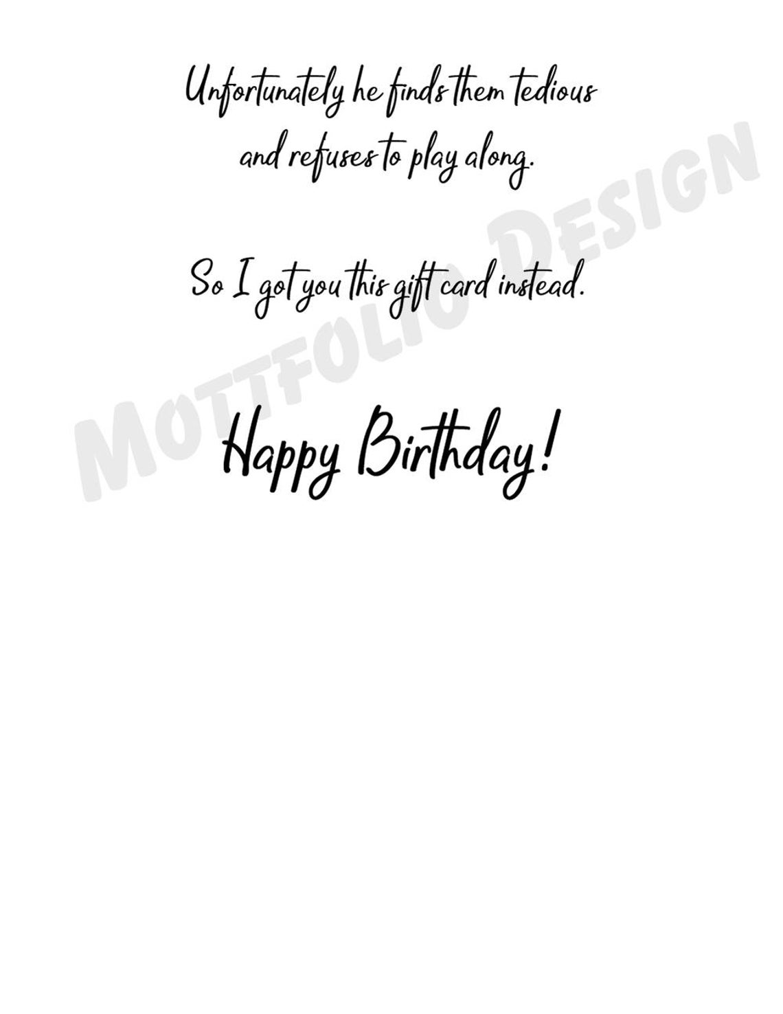Sherlock BBC Happy Birthday Card With Gift Card Message | Sherlock ...