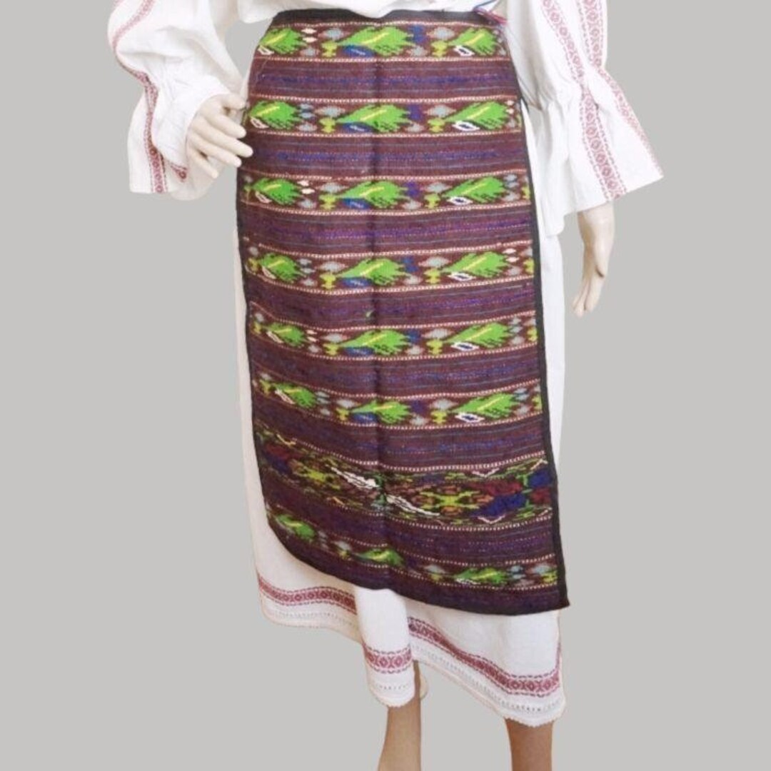 Romanian Handwoven Wool Aprons , Handmade Ethnic Wool Aprons ...