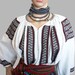 Handmade Romanian Folk Costume From Oltenia : Embroidered Dress, Aprons ...