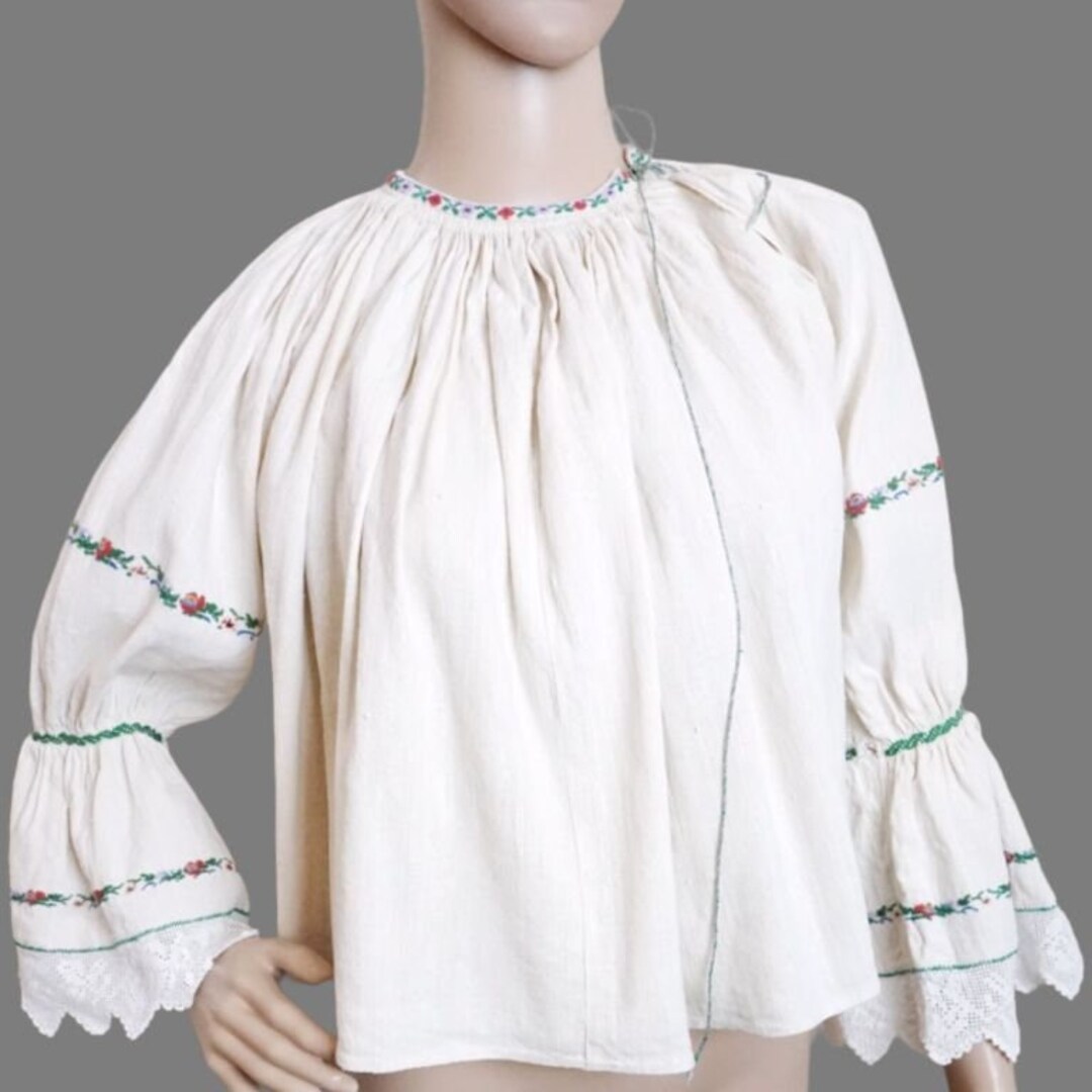 Collectible Romanian Peasant Blouse From Transylvania ,ethnic Hand ...
