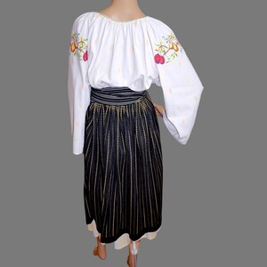 Authentic Vintage Romanian Folk Costume From Oltenia – Handcrafted 4 ...