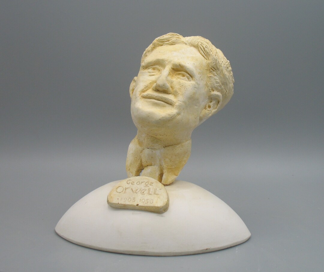 George Orwell on Rough-cut Limb both Weathered & Distressed in High ...