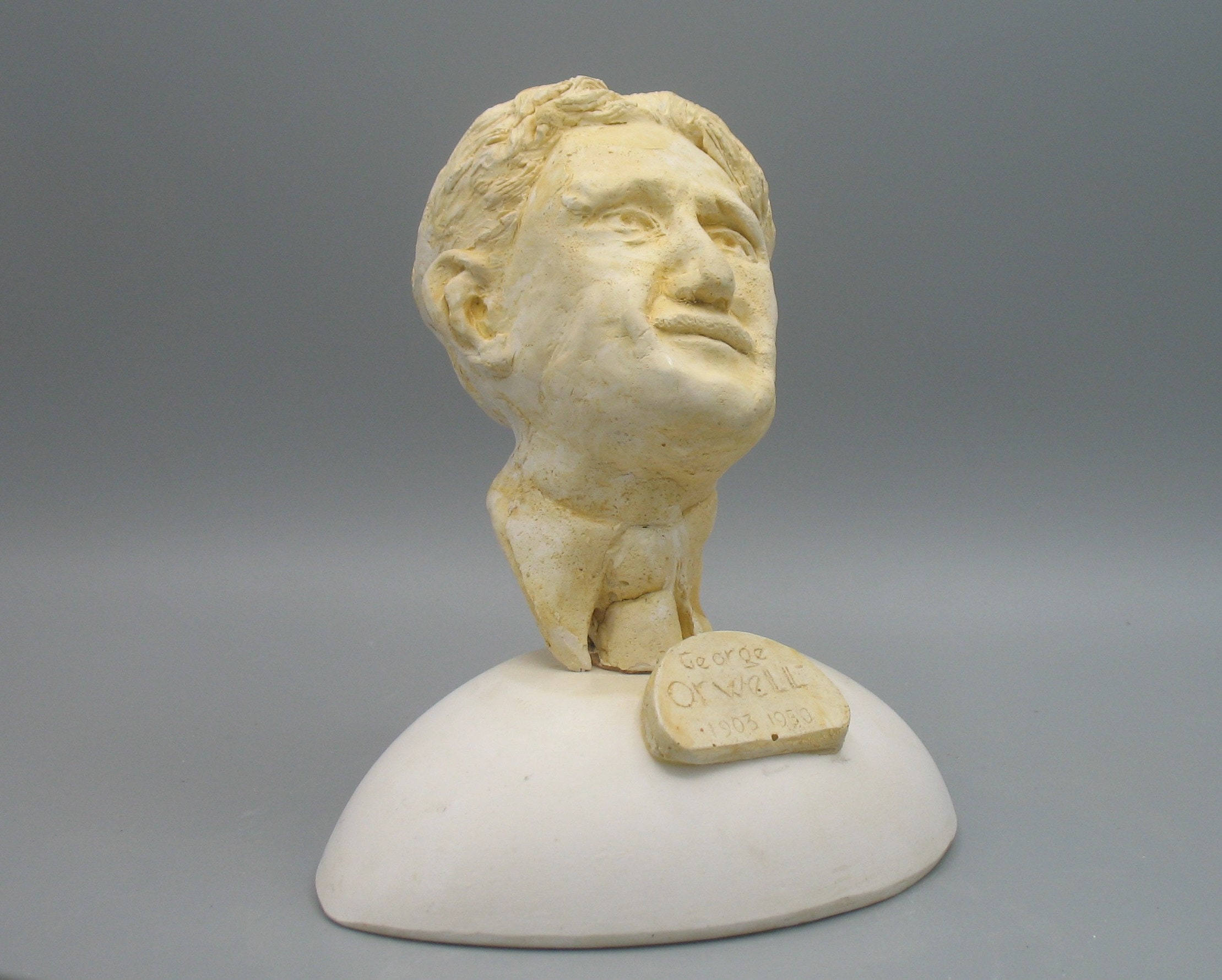 George Orwell on Rough-cut Limb both Weathered & Distressed - Etsy