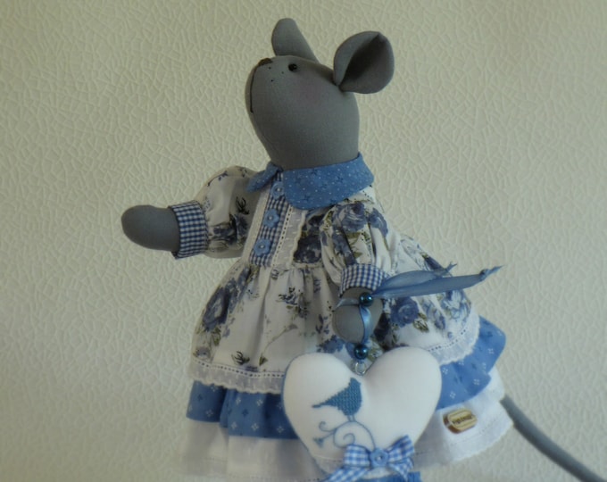 Tilda Style Mouse Mandy - Etsy