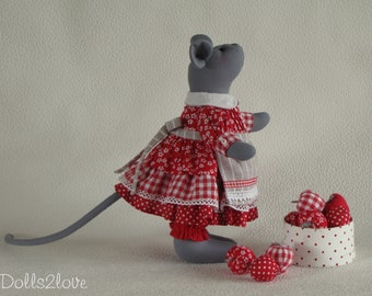 Tilda style mouse Maddi | Etsy