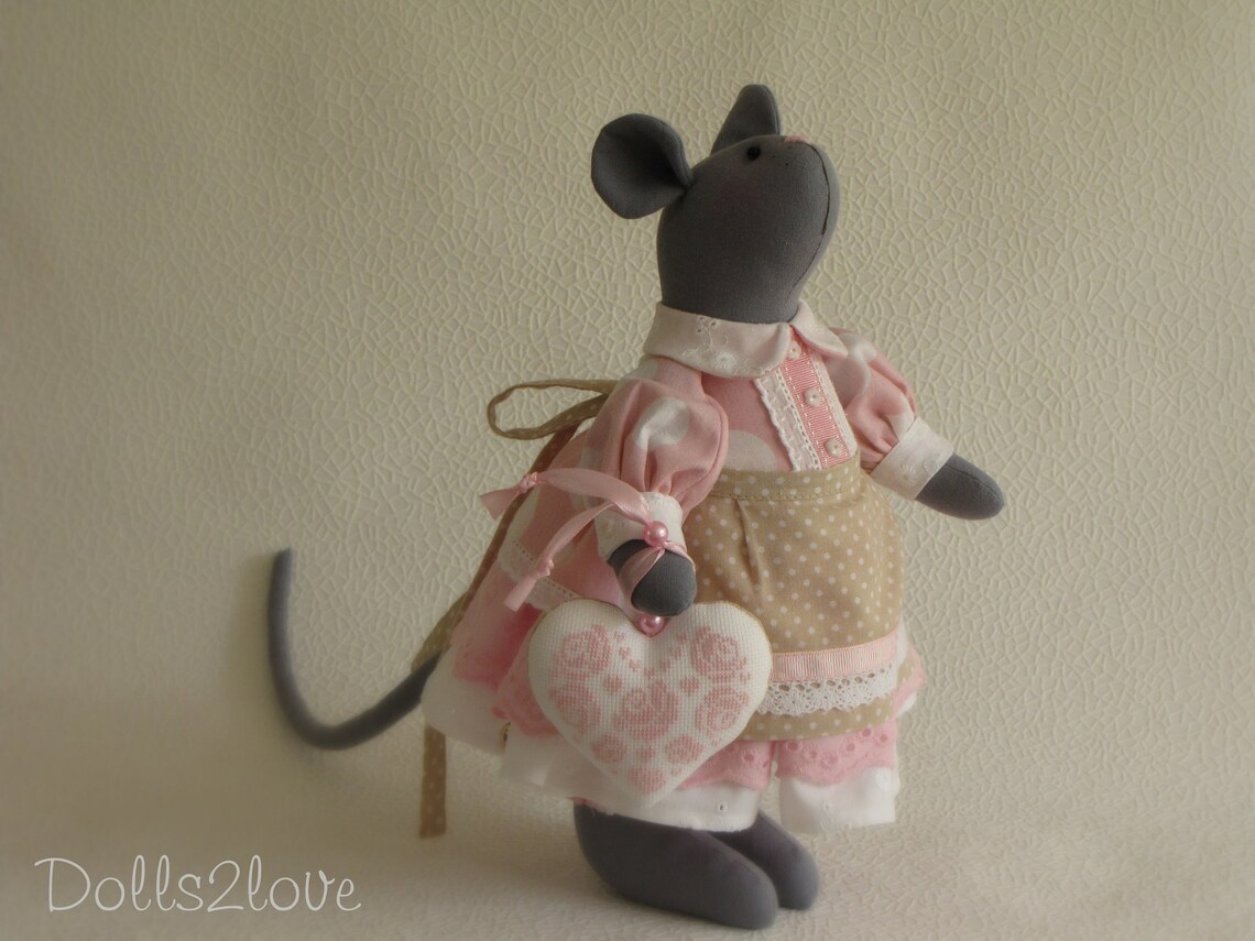 Tilda style mouse Viviane | Etsy