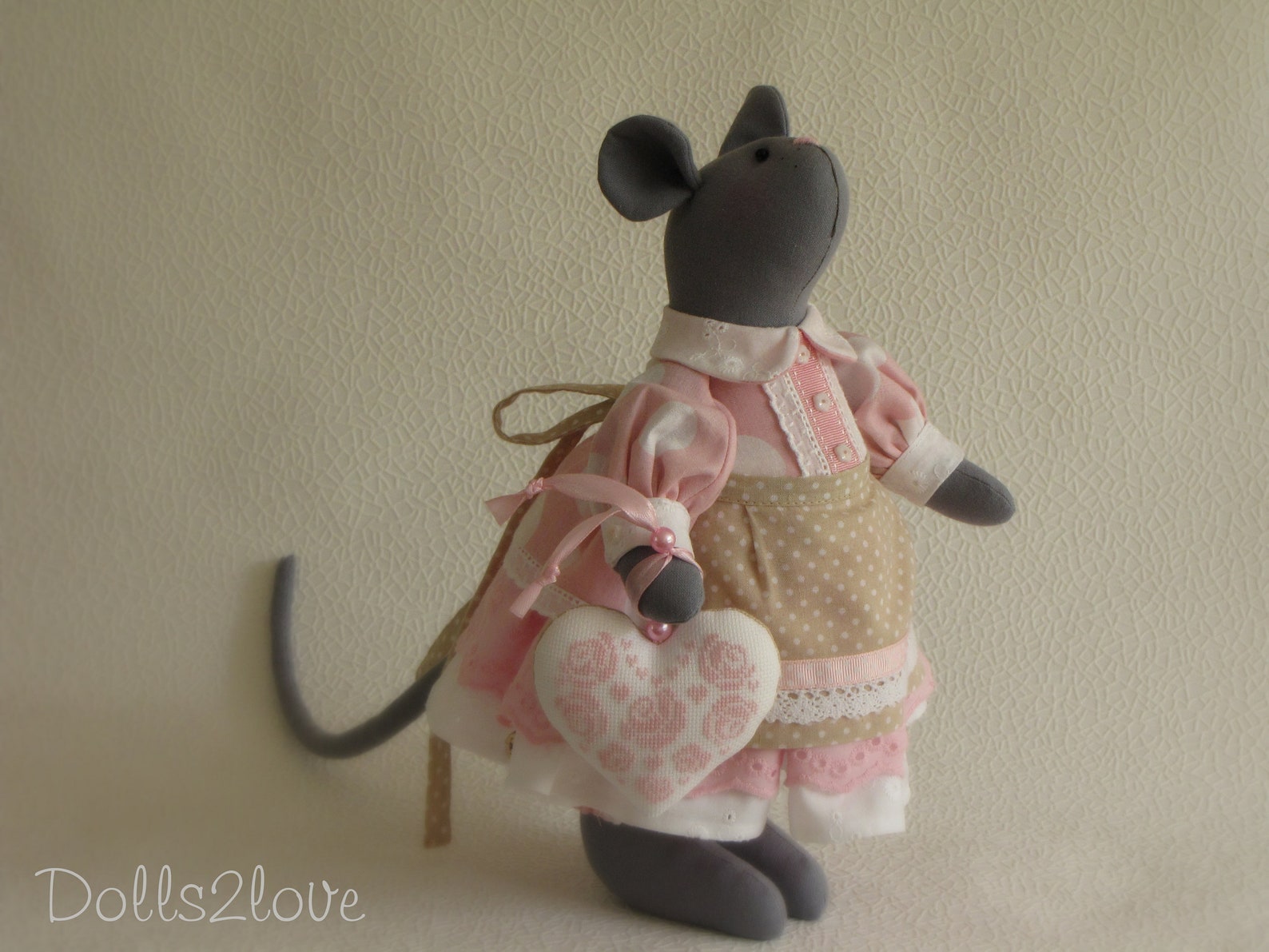 Tilda Style Mouse Viviane - Etsy