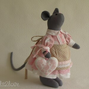 Tilda Style Mouse Viviane - Etsy