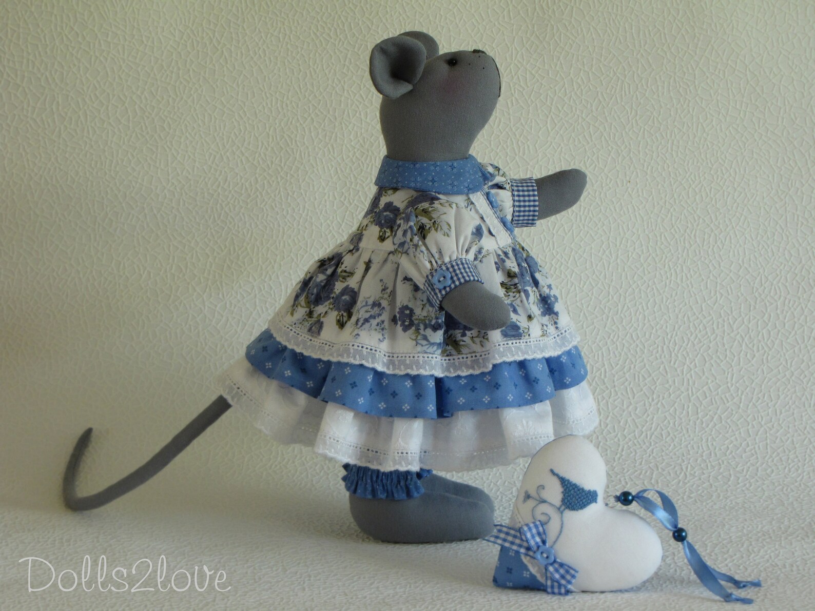 Tilda Style Mouse Mandy - Etsy