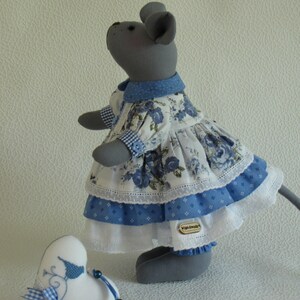 Tilda Style Mouse Mandy - Etsy
