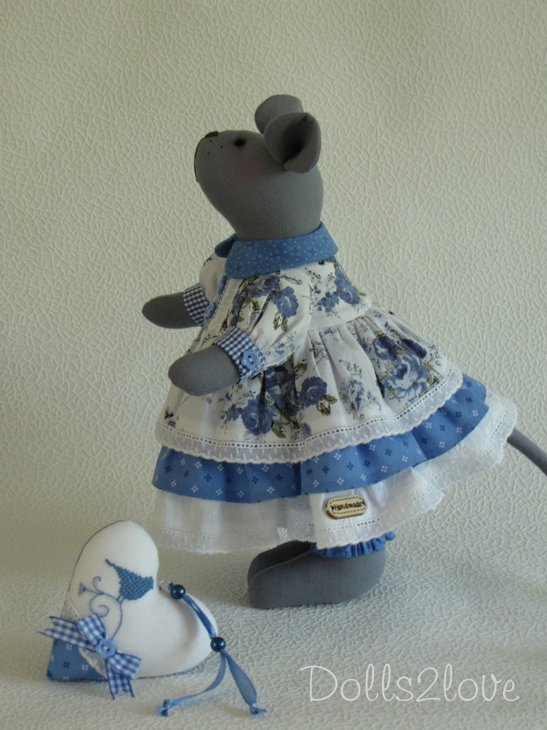 Tilda Style Mouse Mandy - Etsy