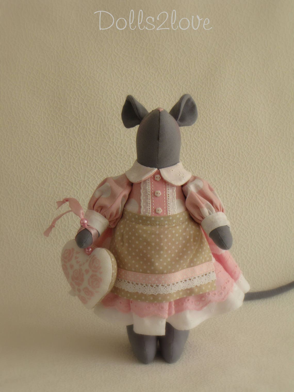 Tilda Style Mouse Viviane - Etsy