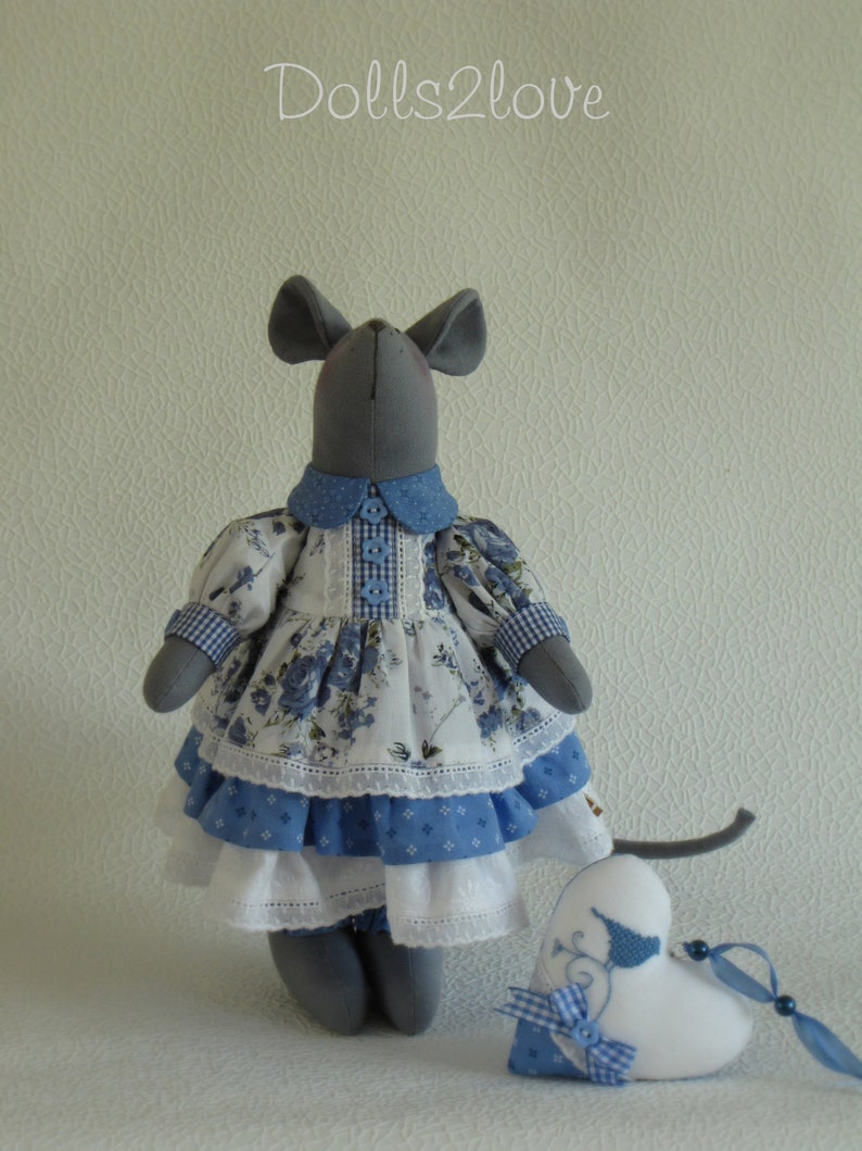 Tilda Style Mouse Mandy - Etsy