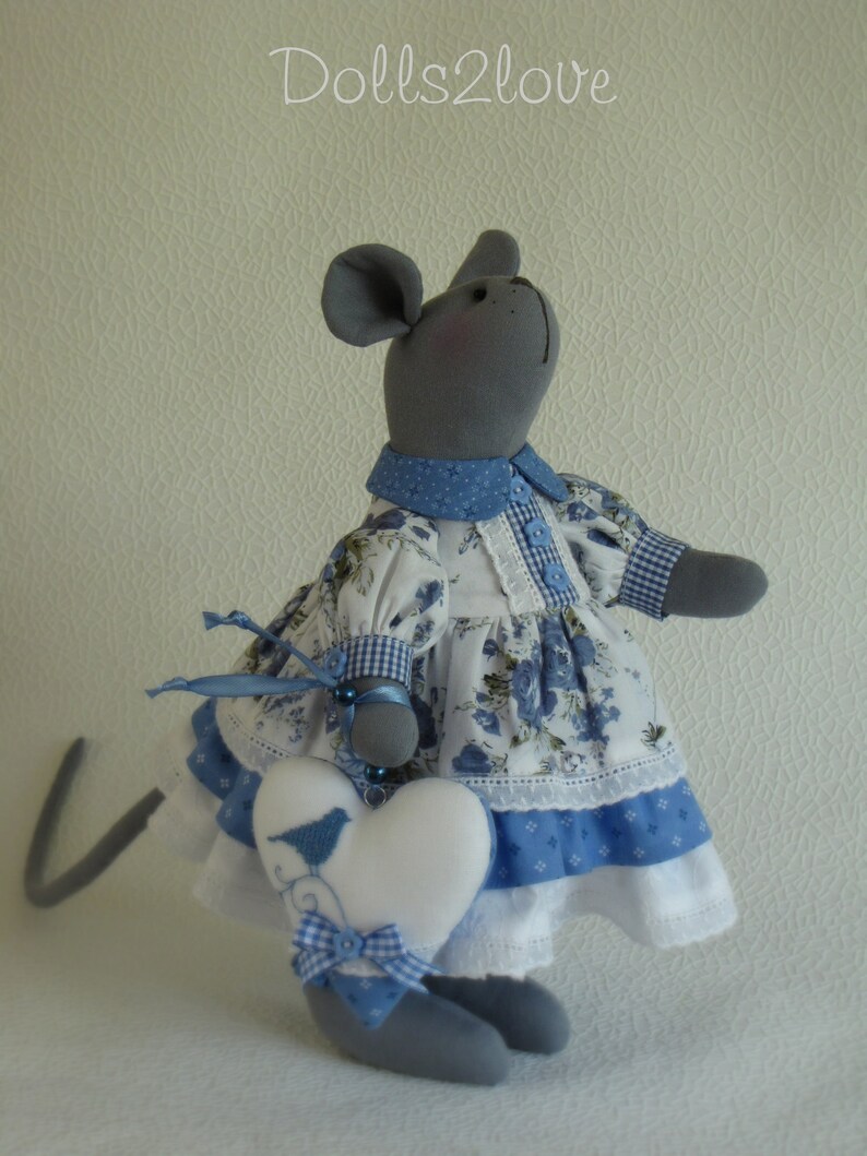 Tilda Style Mouse Mandy - Etsy