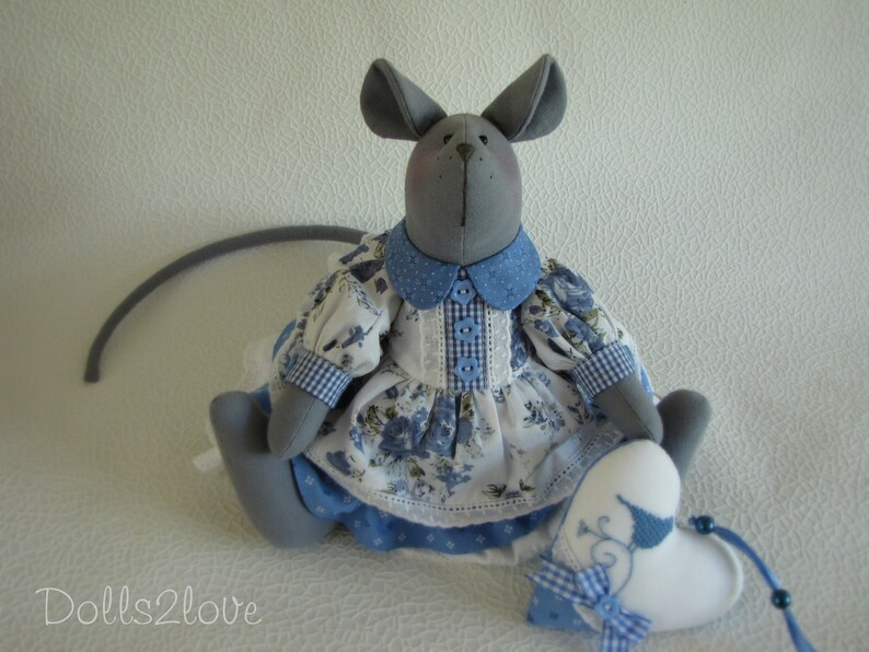 Tilda Style Mouse Mandy - Etsy