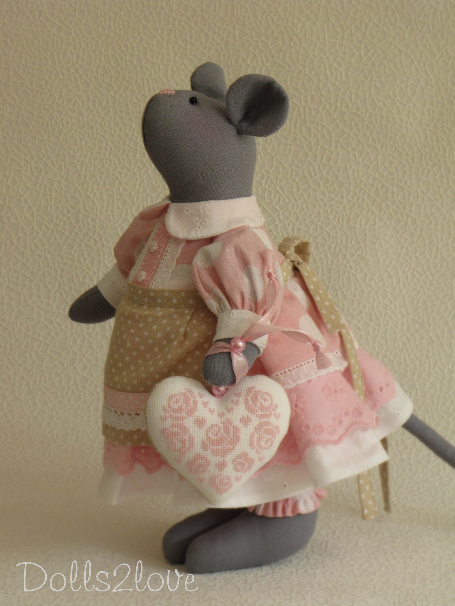 Tilda Style Mouse Viviane - Etsy