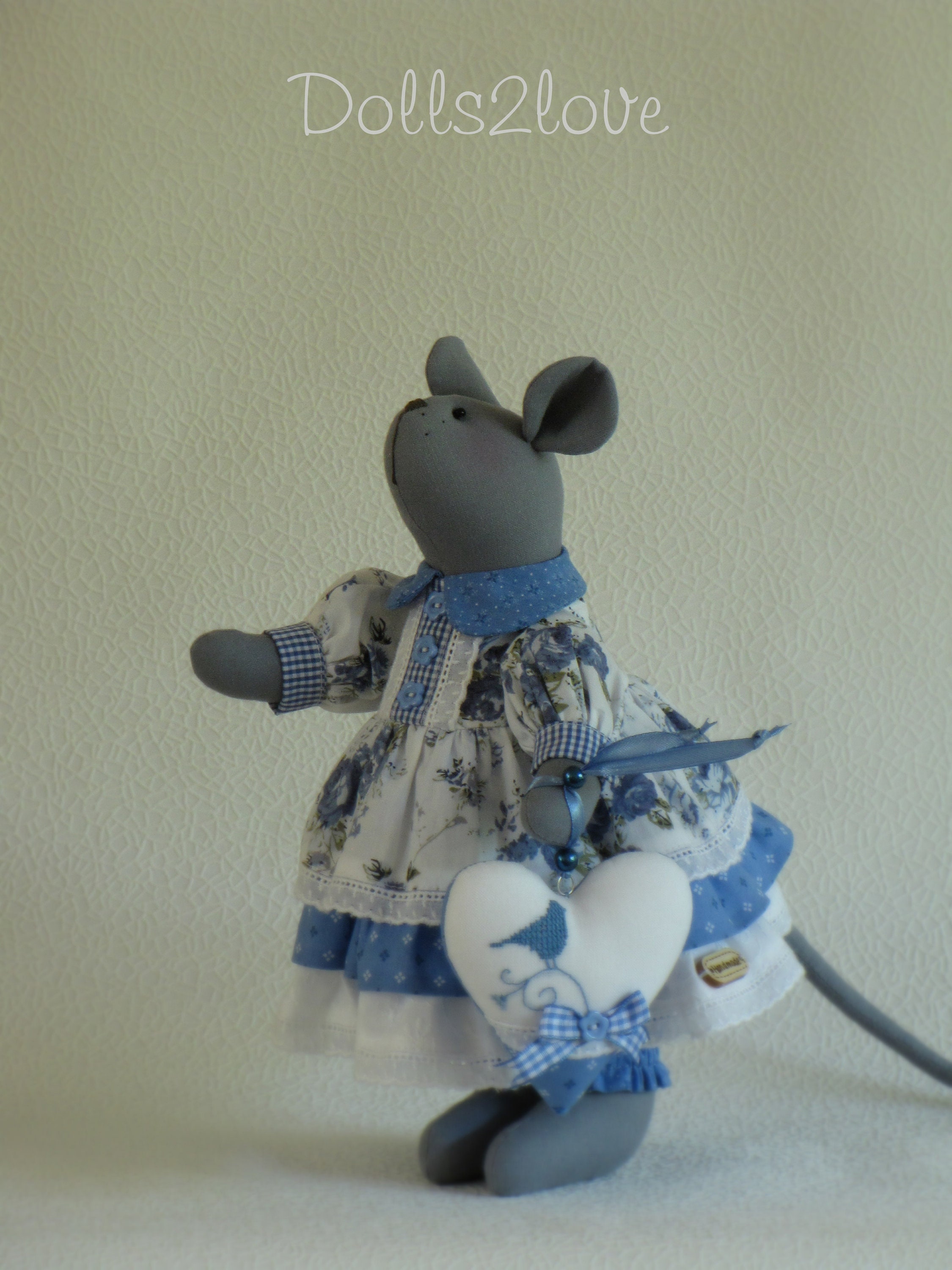 Tilda Style Mouse Mandy - Etsy