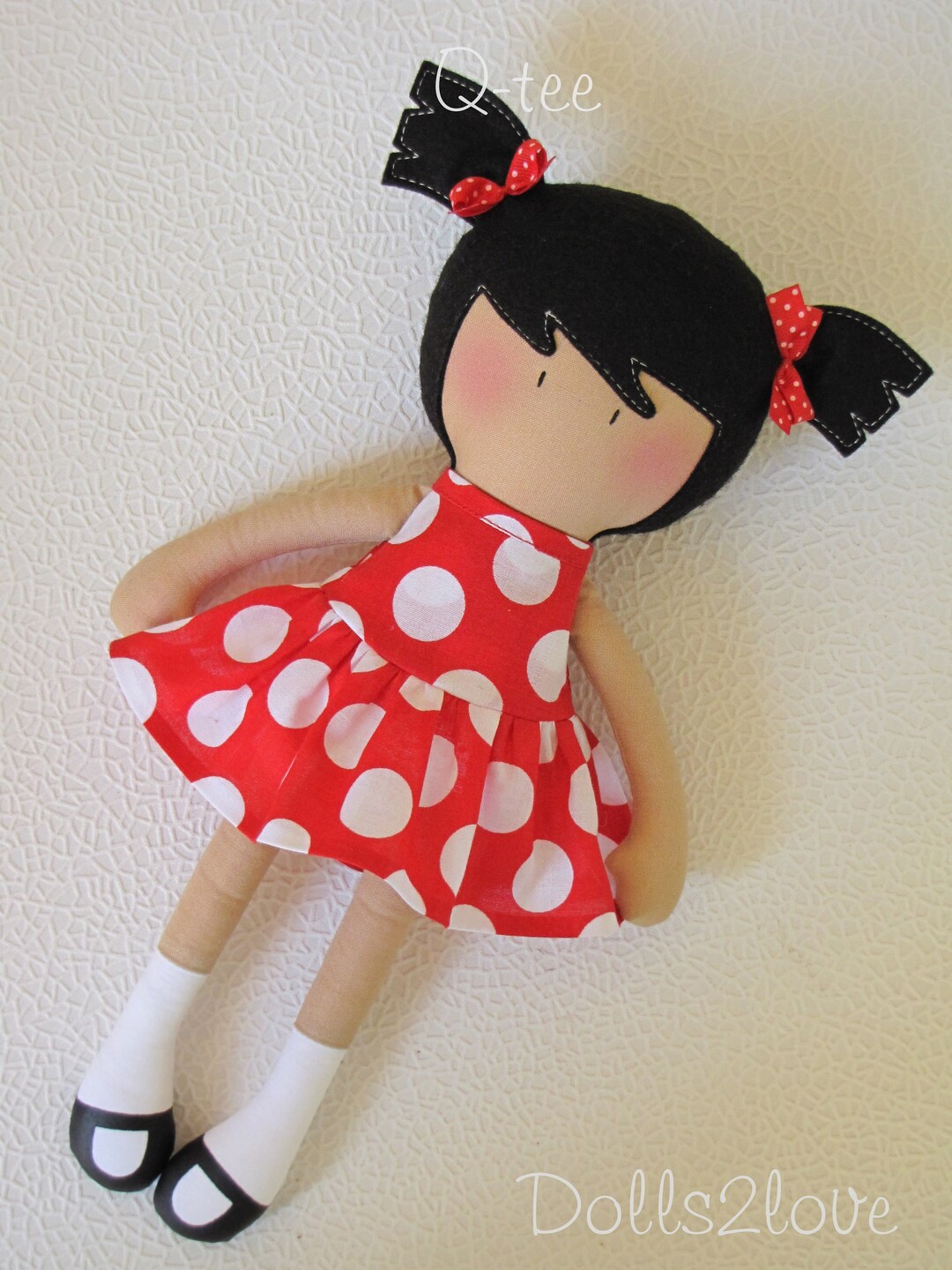 Q-tee Rag Doll Moni - Etsy