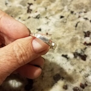 Original Design Hand Built 4mm Ring in PMC Silver. - Etsy