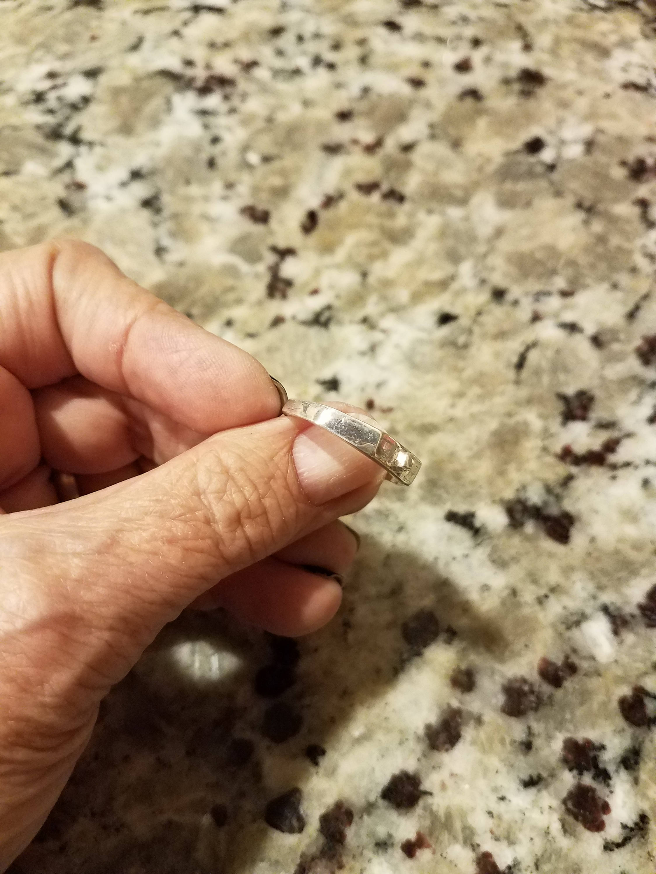 Original Design Hand Built 4mm Ring in PMC Silver. - Etsy