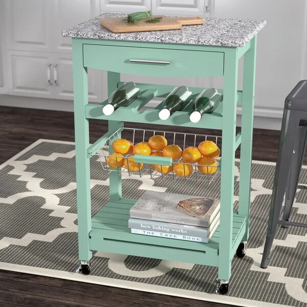 Rolling Kitchen Cart - Etsy