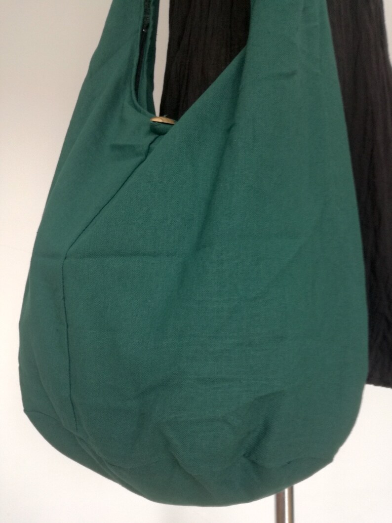 Pine Green Cotton Bag Sling Bag Messenger Bag Crossbody Bag | Etsy