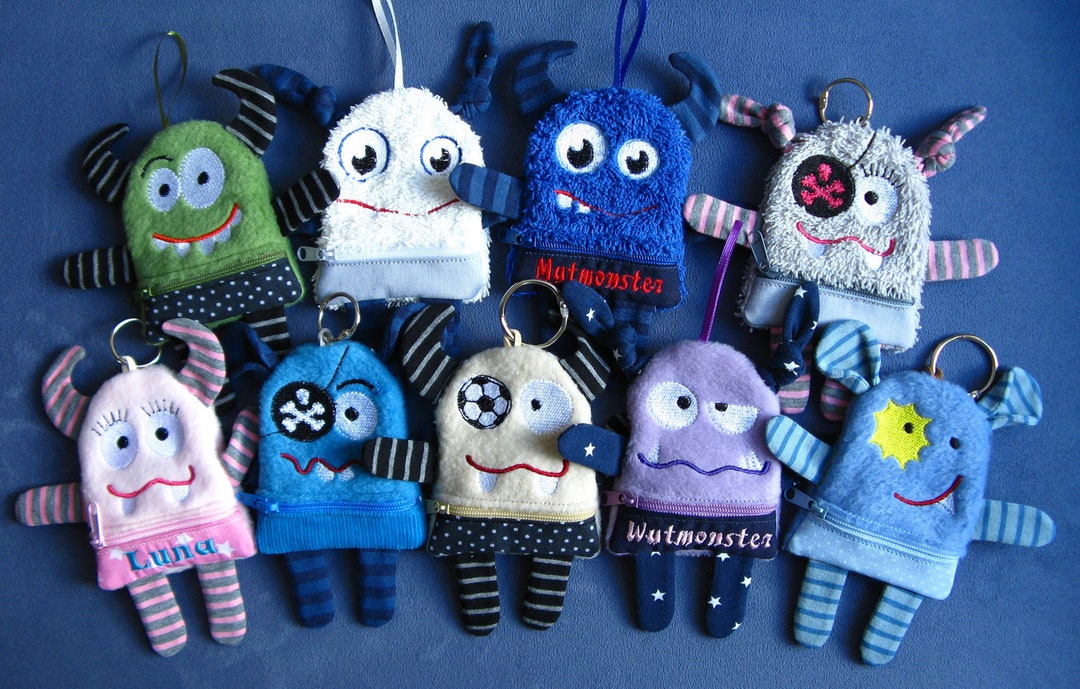 Worry Eater, Sorrow Eater, Mini Monster - Pocket Monsters - With Zipper ...