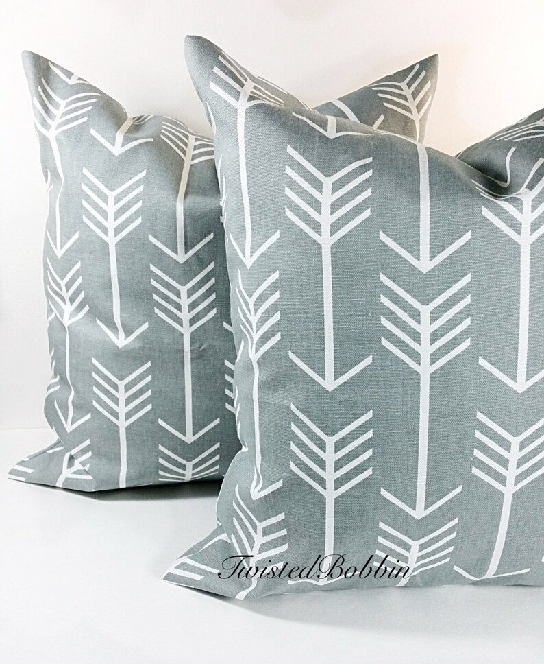 Gray Pillow Cover Grey Sham Cover Grey Throw Pillow Cover. - Etsy