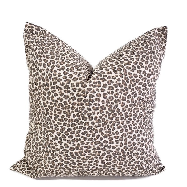 Leopard Print Pillow - Etsy