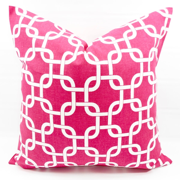 Hot Pink Pillow - Etsy