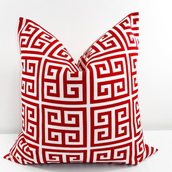 Greek Key Pillow - Etsy