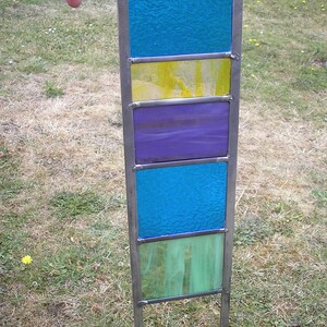 A Stained Glass Panelled Trellis Structure for the Garden, Handmade and ...