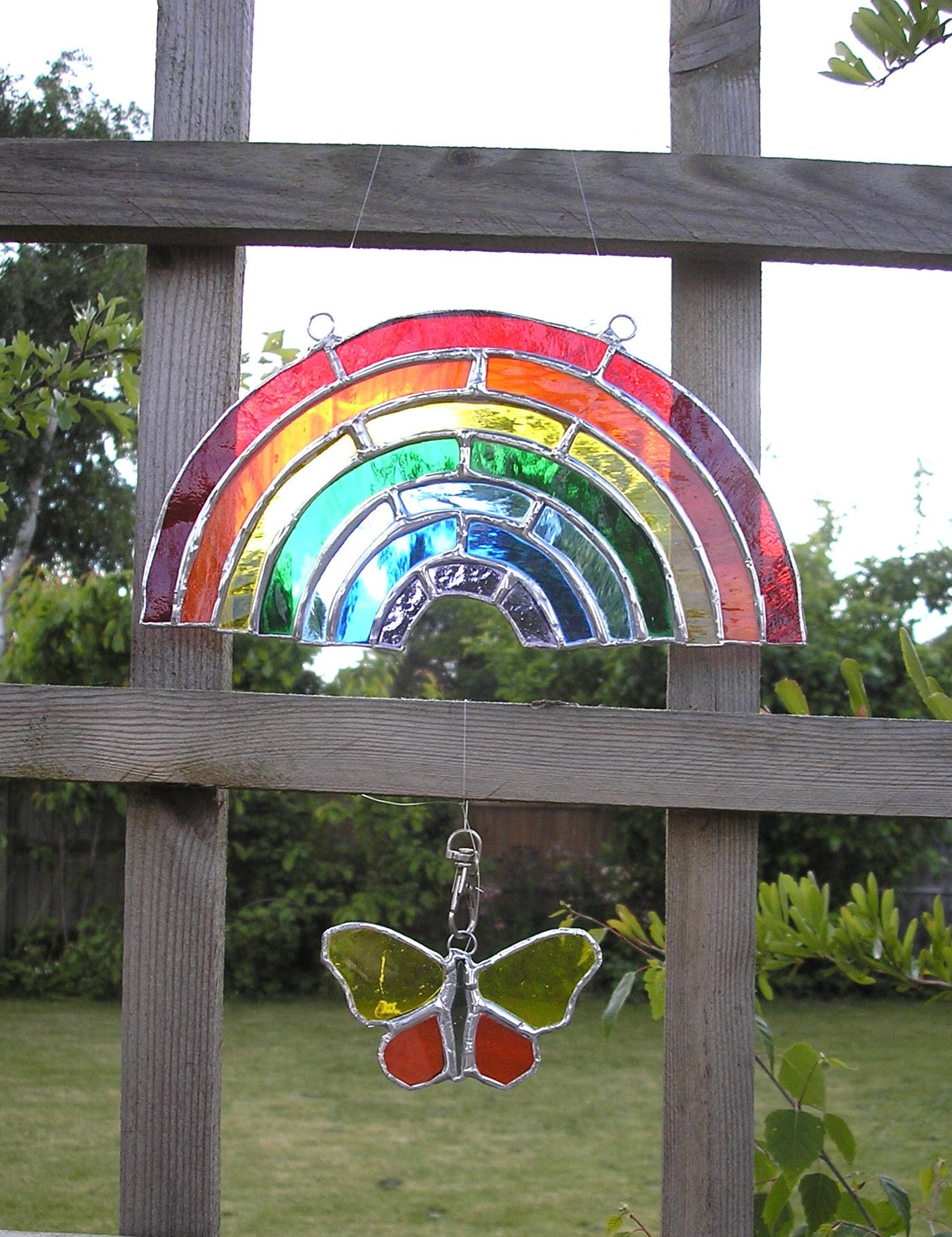 Stained Glass Rainbow Suncatcher Rainbow Colours Spectrum - Etsy