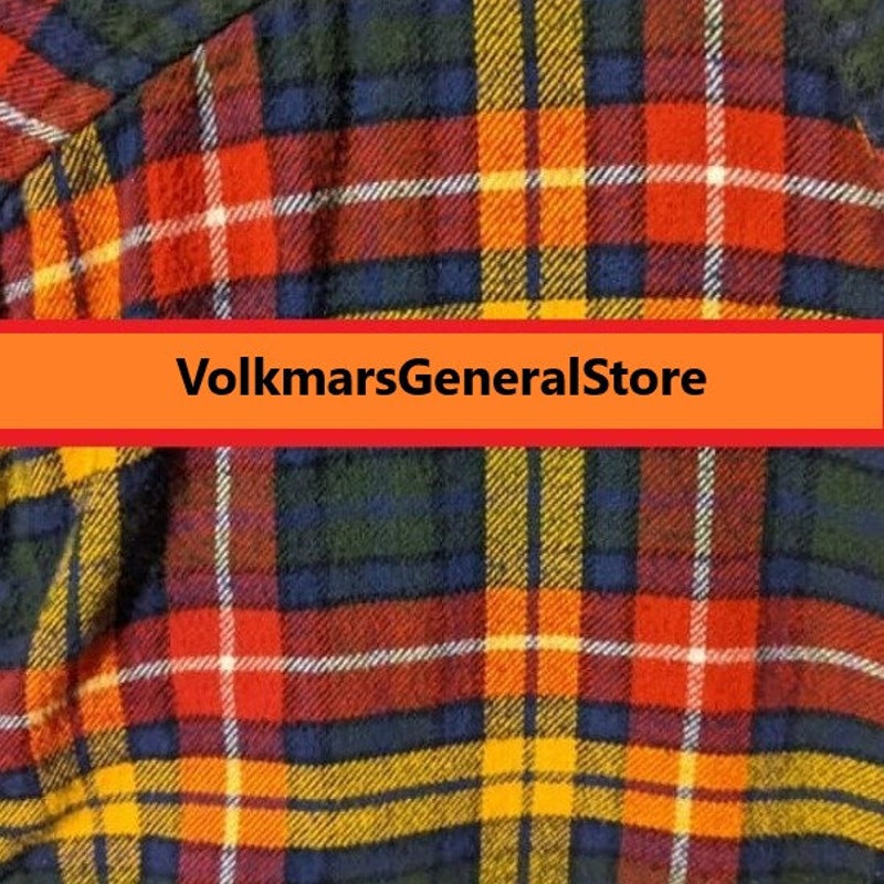 Fall Flannel Fabric - Etsy