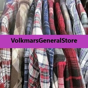Flannel Shirts Sold Here You Pick the Color and Size We Send You A ...