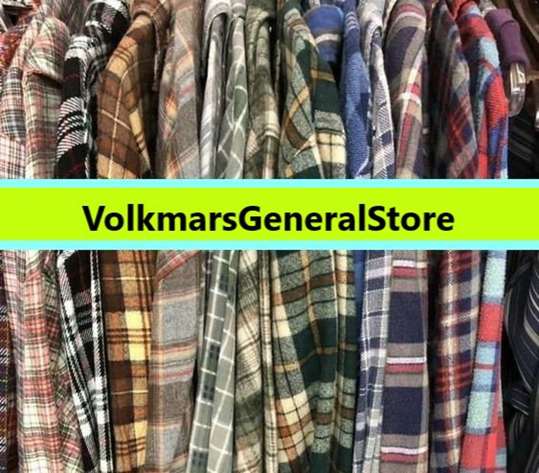 Flannels Tucked Out Buttoned Unbuttoned Vintage Flannel Shirts Pick ...