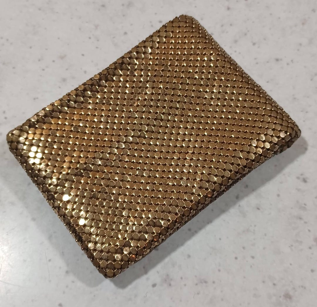 1920s Gold Mesh Wallet With Original Tag -C- - Etsy