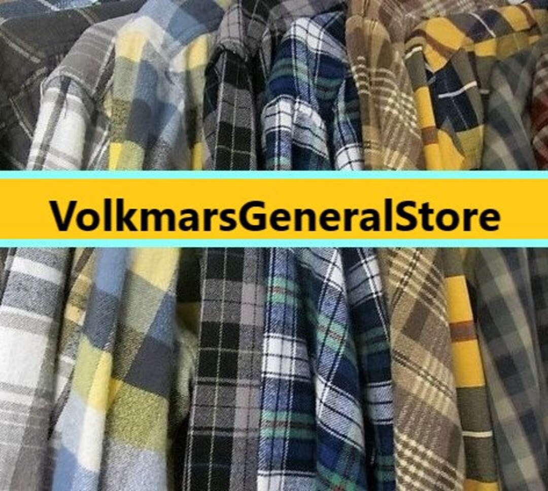 Flannels for Any Season Pick Color & Size From Drop Down Menus We Send ...