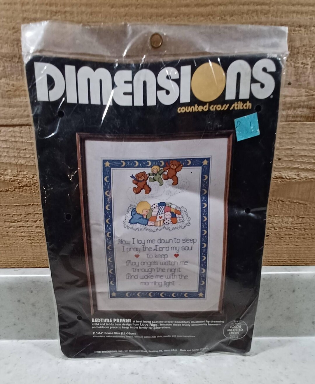 Vintage 1983 New Packaged Never Opened Dimensions Counted Cross Stitch ...