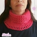 Mesh Cowl Easy Crochet Pattern for Beginners. Neck Warmer / Circle ...